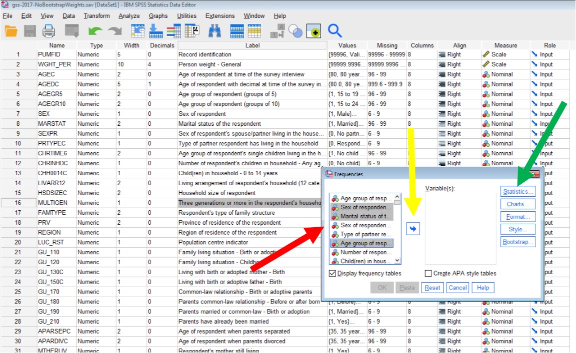 Calculating Measures of Central Tendency in SPSS - Doing Social Research Calculating Measures of Central Tendency in SPSS - Doing Social Research
